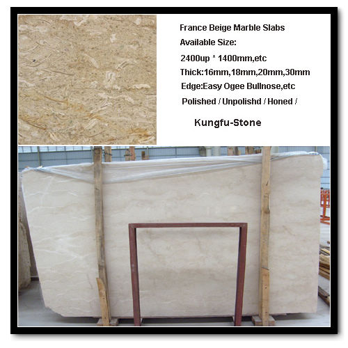 France Beige Marble Stone Wholesale - Quartz Slabs | Calacatta Quartz ...